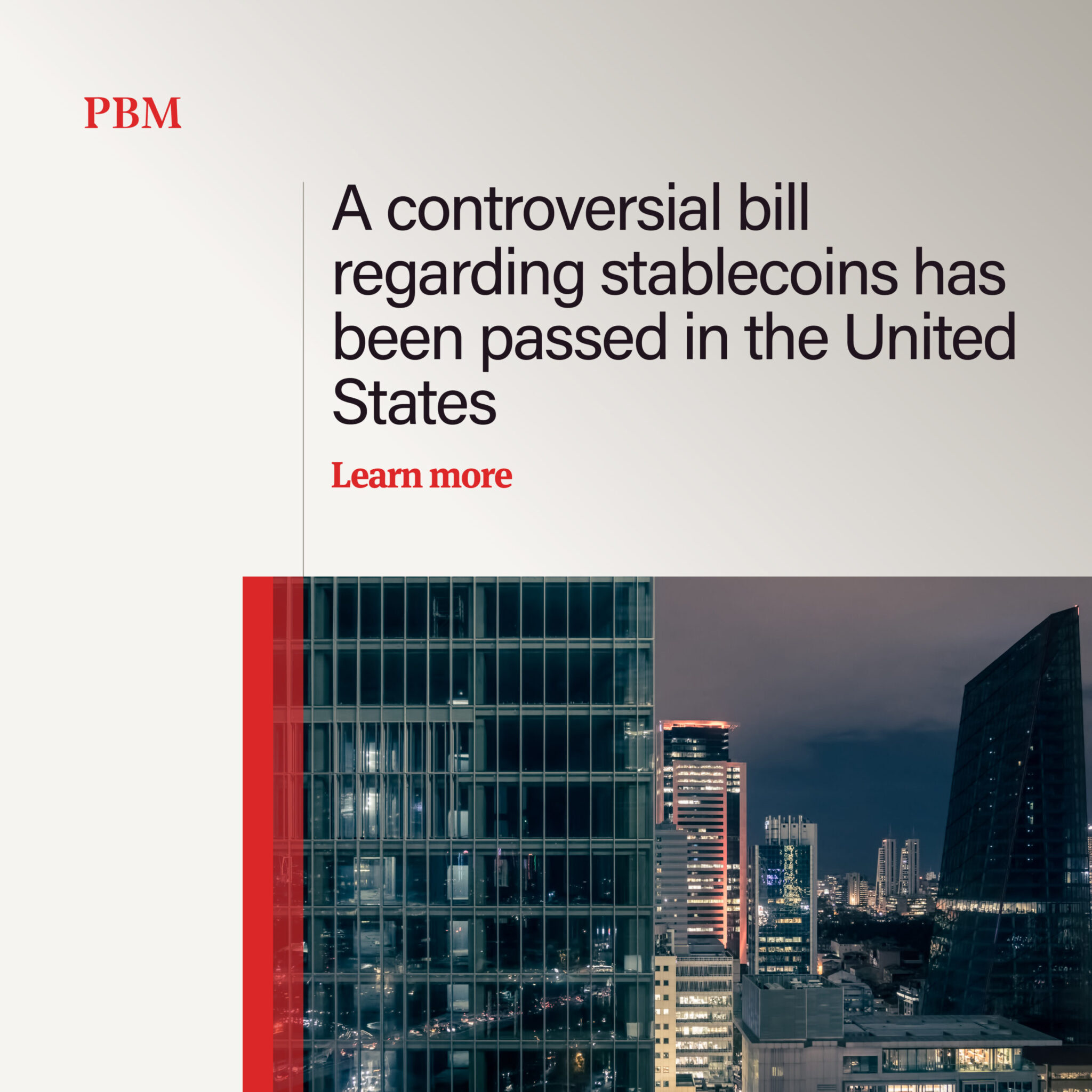 A controversial bill regarding stablecoins has been passed in the ...